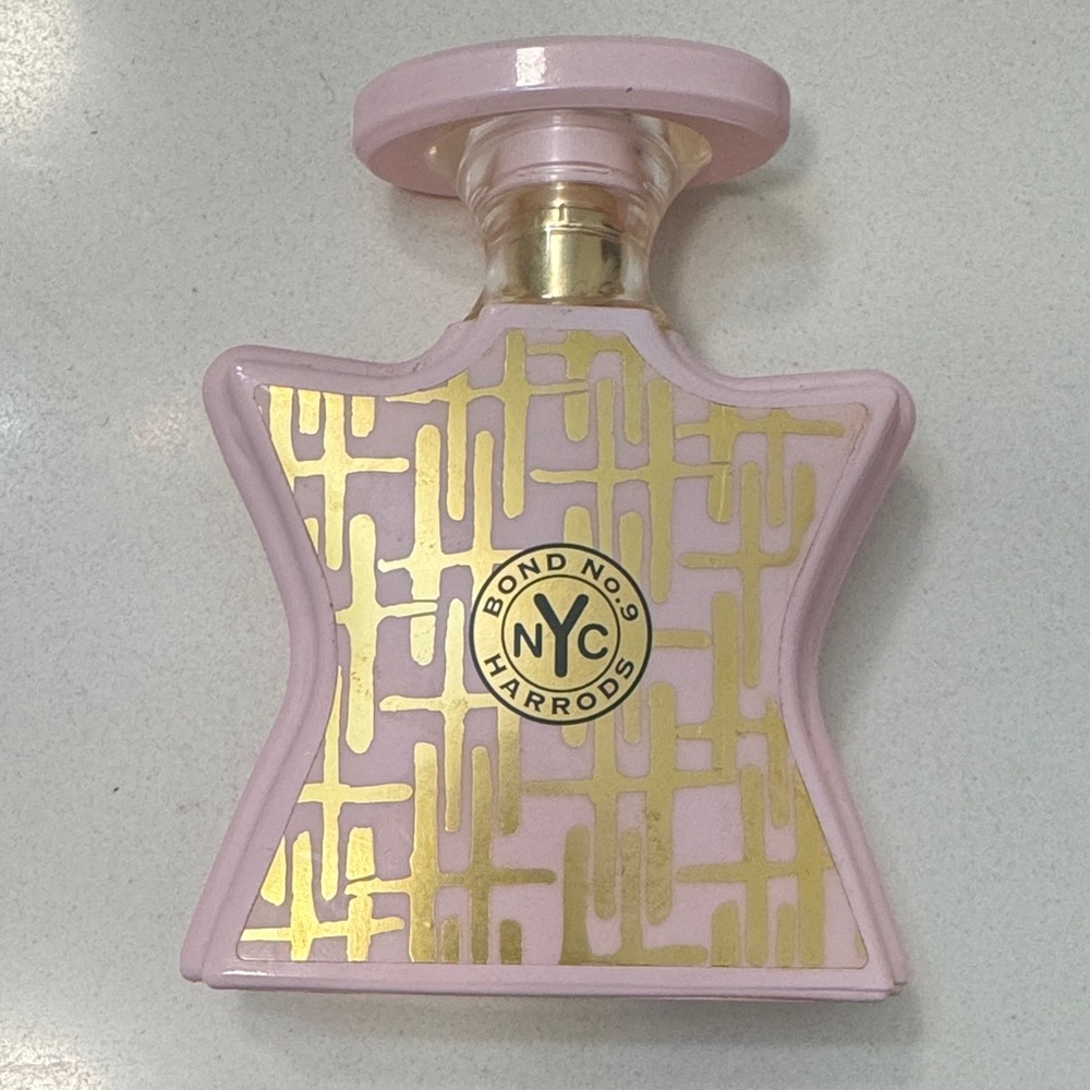 Harrods Bond No. 9 Pink And Gold Perfume Bottle - Gem